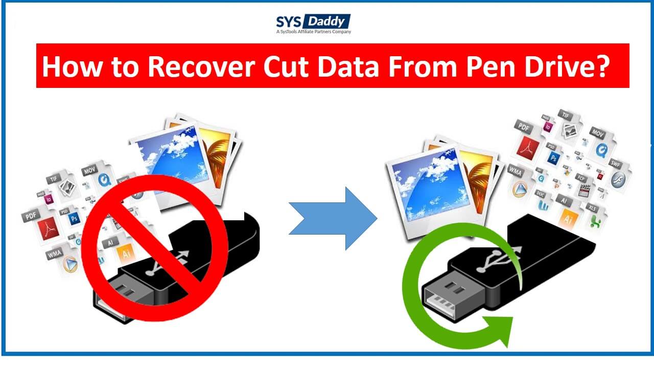 How To Recover Cut Data From Pen Drive Get 100 Safe Solution